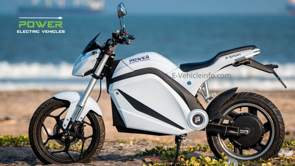 Power EV Launching Its First Electric Motorcycle P-Sport With A Range ...