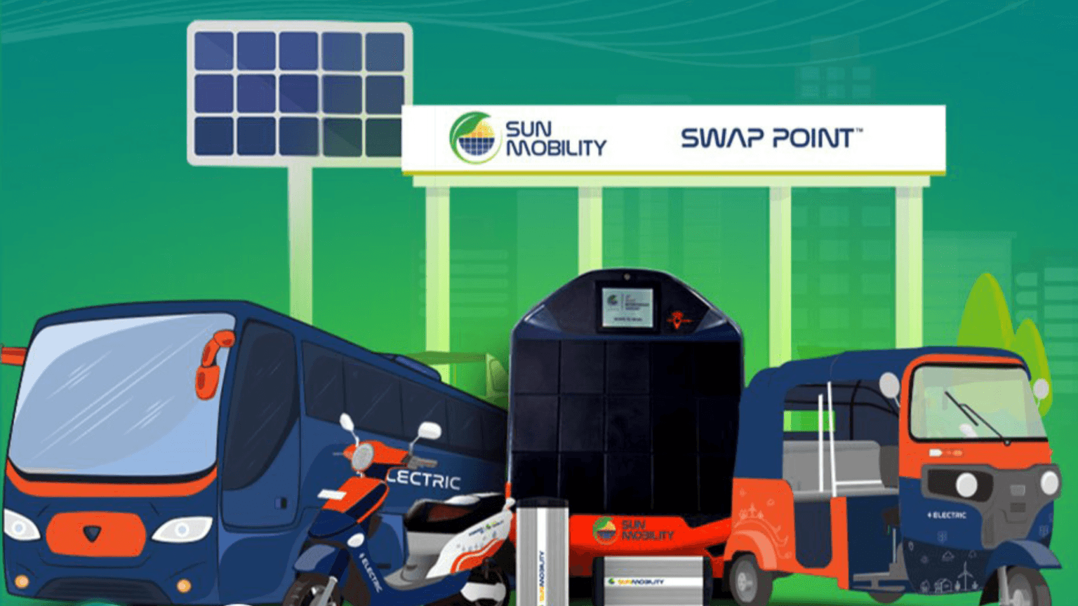 SUN Mobility: A Game Changer In EV Battery Infrastructure - E-Vehicle Info