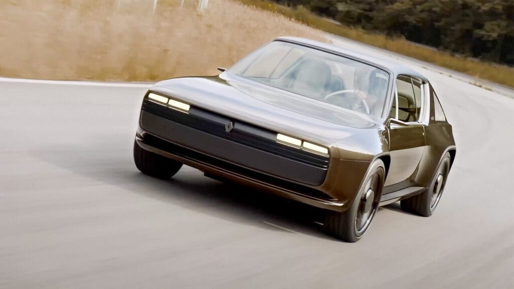 New Renault R17 Restomod- Classic Electric Coupe Concept - E Vehicle Info