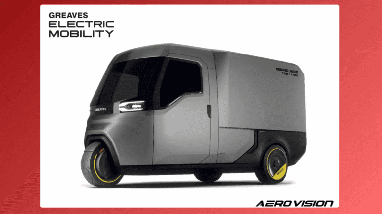 Greaves Aero Vision Concept: Futuristic Electric Three-Wheeler Designed ...