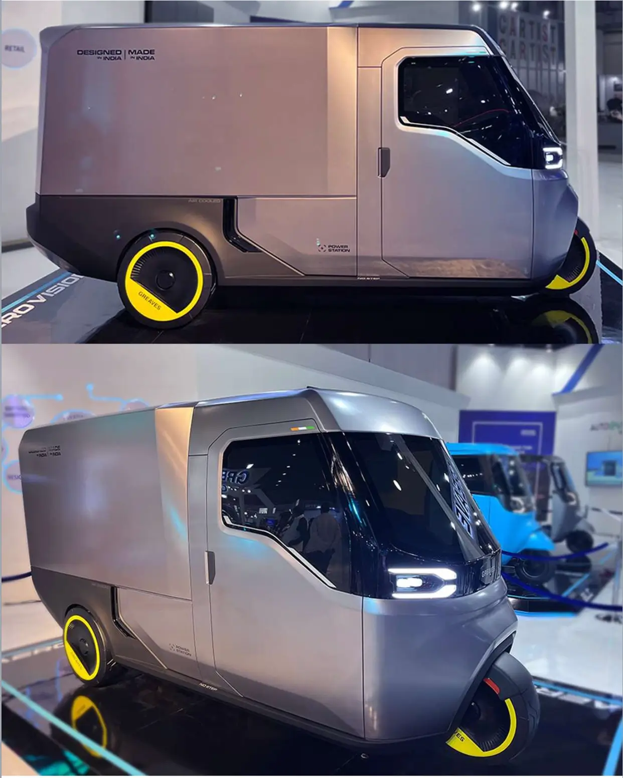 Greaves Aero Vision Concept: Futuristic Electric Three-Wheeler Designed ...
