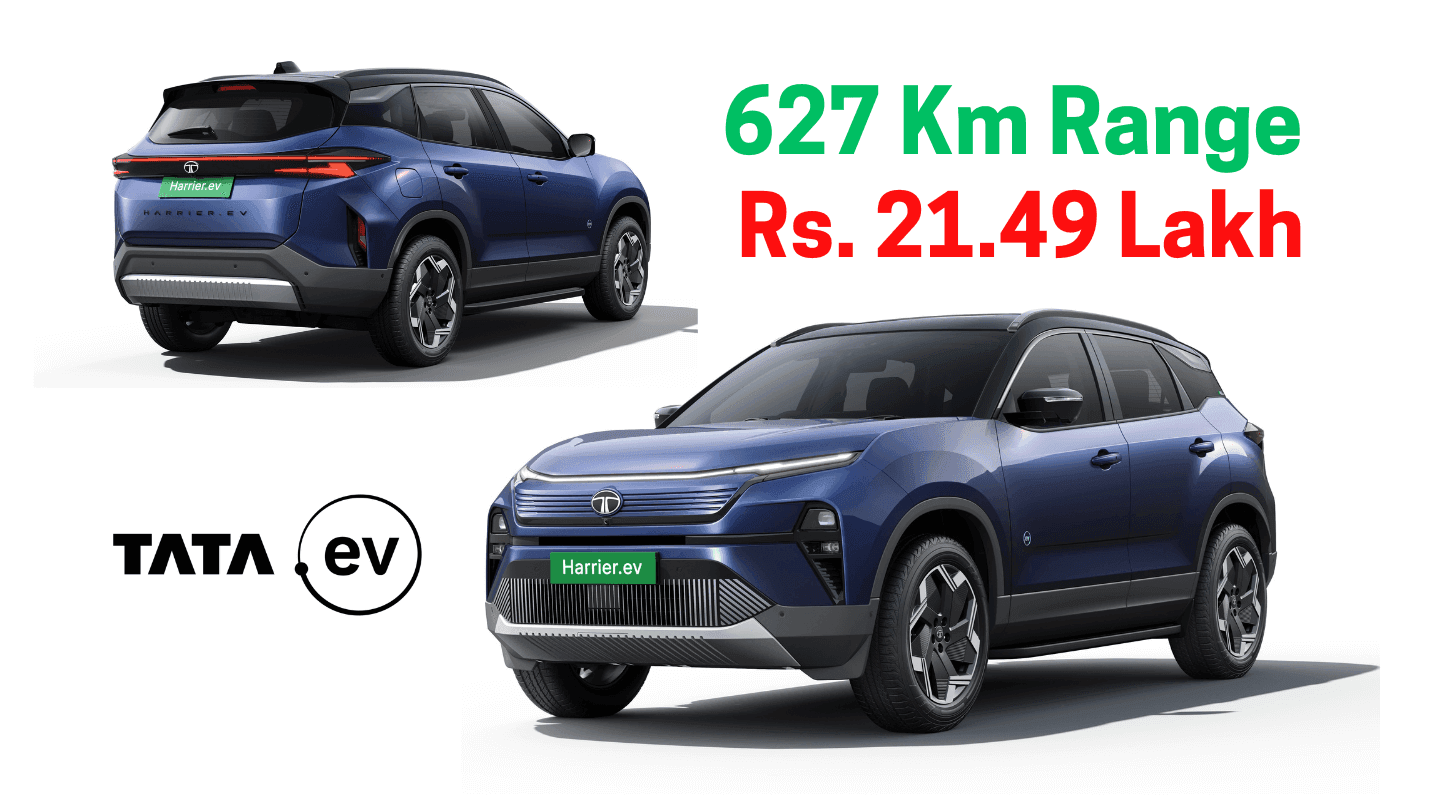 Tata Harrier EV Price, Features, Bookings And Delivery Date - E-Vehicle ...